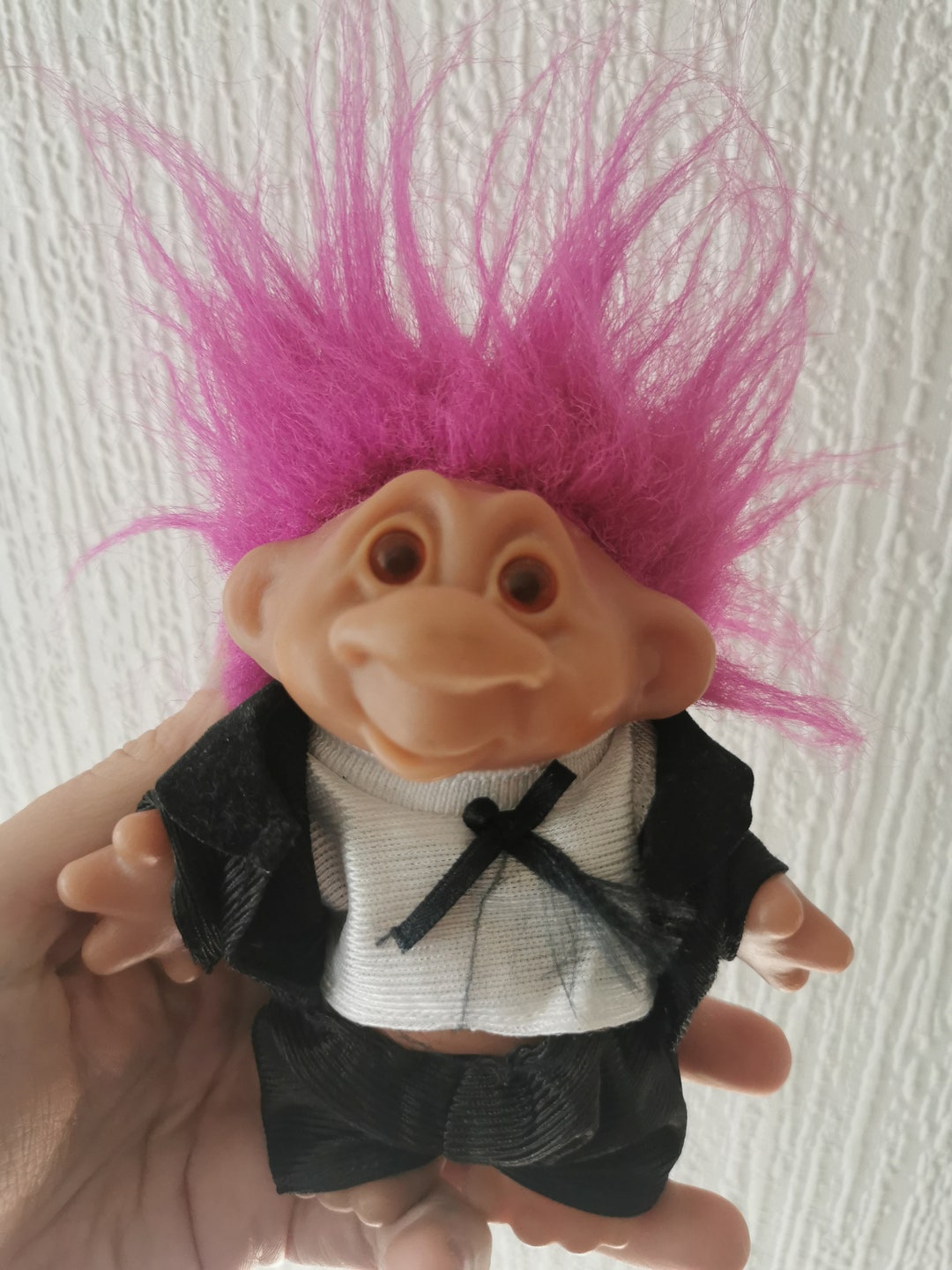 Retro Dam Tuxedo Wedding Troll - Etsy