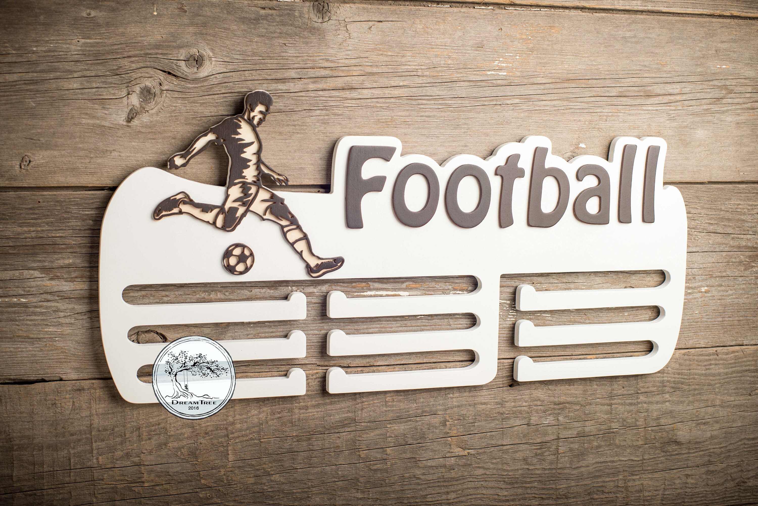 Holder for Medals Football Cnc, Laser Cut File, Woodworking Plans Ai ...