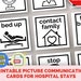 108 Printable Picture Exchange Communication Cards for Hospital Stays ...