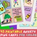 Printable Anxiety Coping Cards for Children, Reduce Anxiety Coping ...