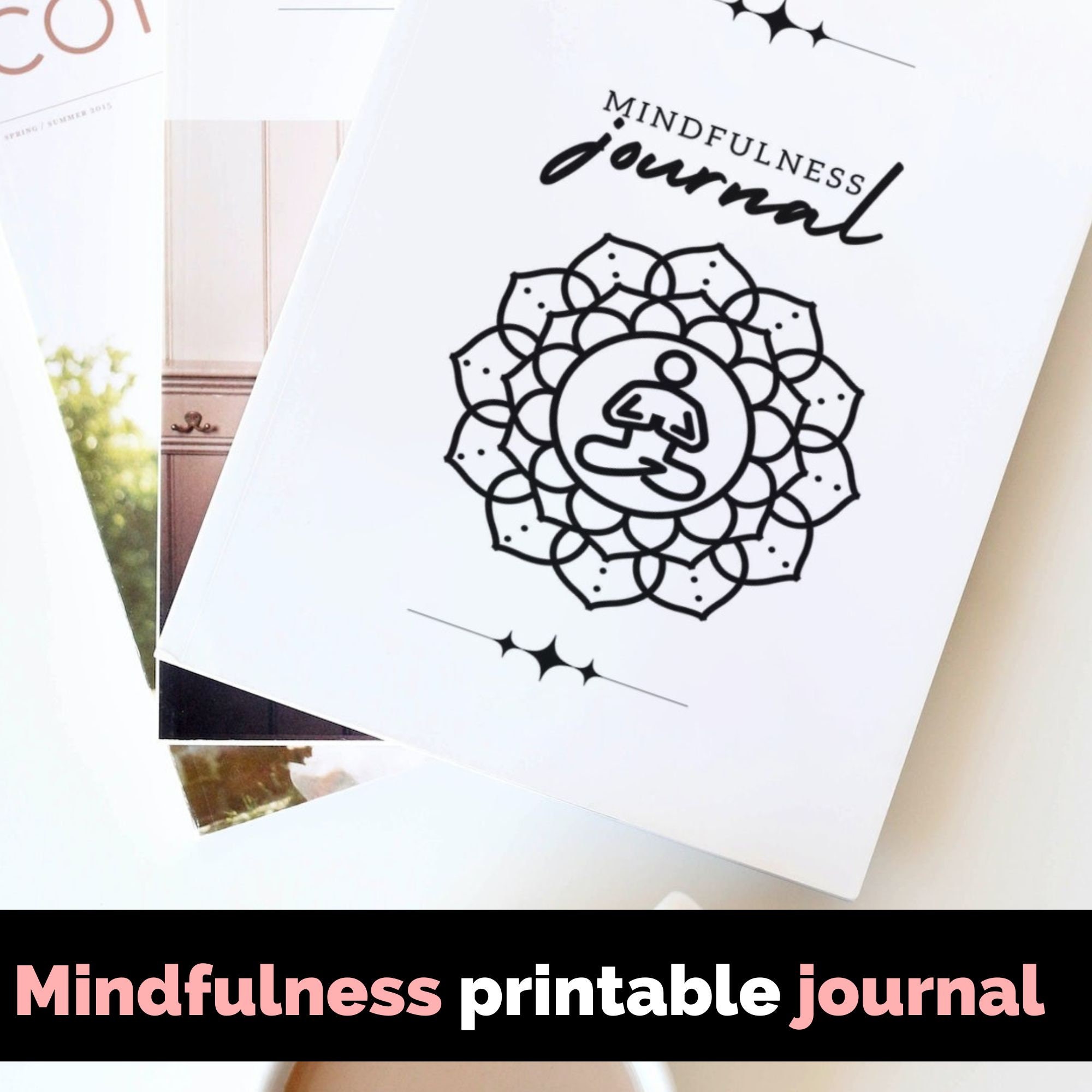 Mindfulness Printable Journal, Self-care Journal, Printable , THE ...