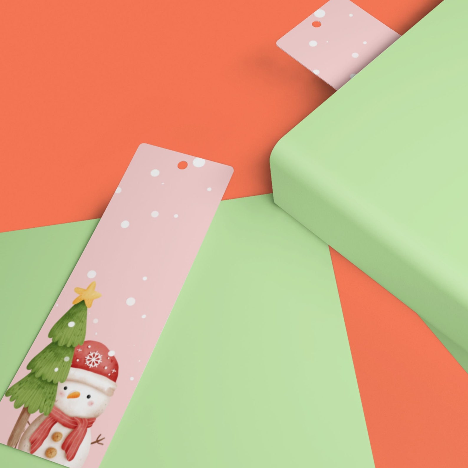 Christmas Printable Bookmarks, Cute Christmas Bookmarks , Unique ...