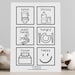 Printable Communication Cards for Children With Open Dyslexic Font ...