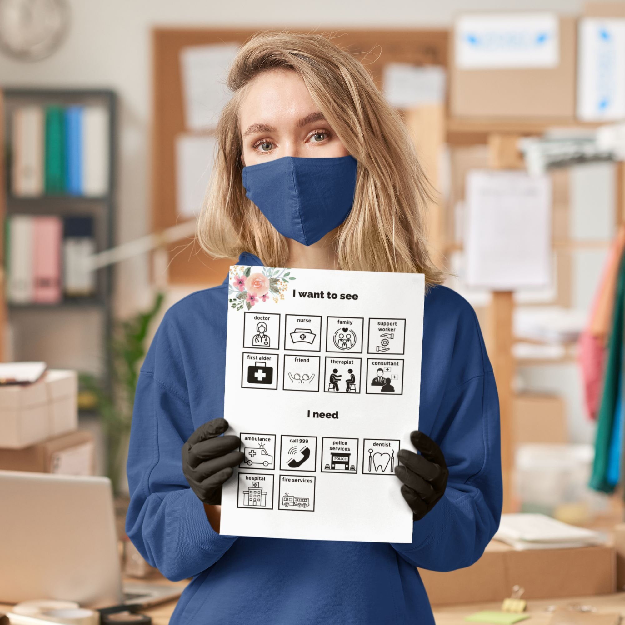 Communication / VISUAL Board PRINTABLE Autism PRINTABLES, Selective ...