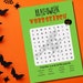 Halloween Kids Word Search Printable, Halloween, Halloween Party Game ...