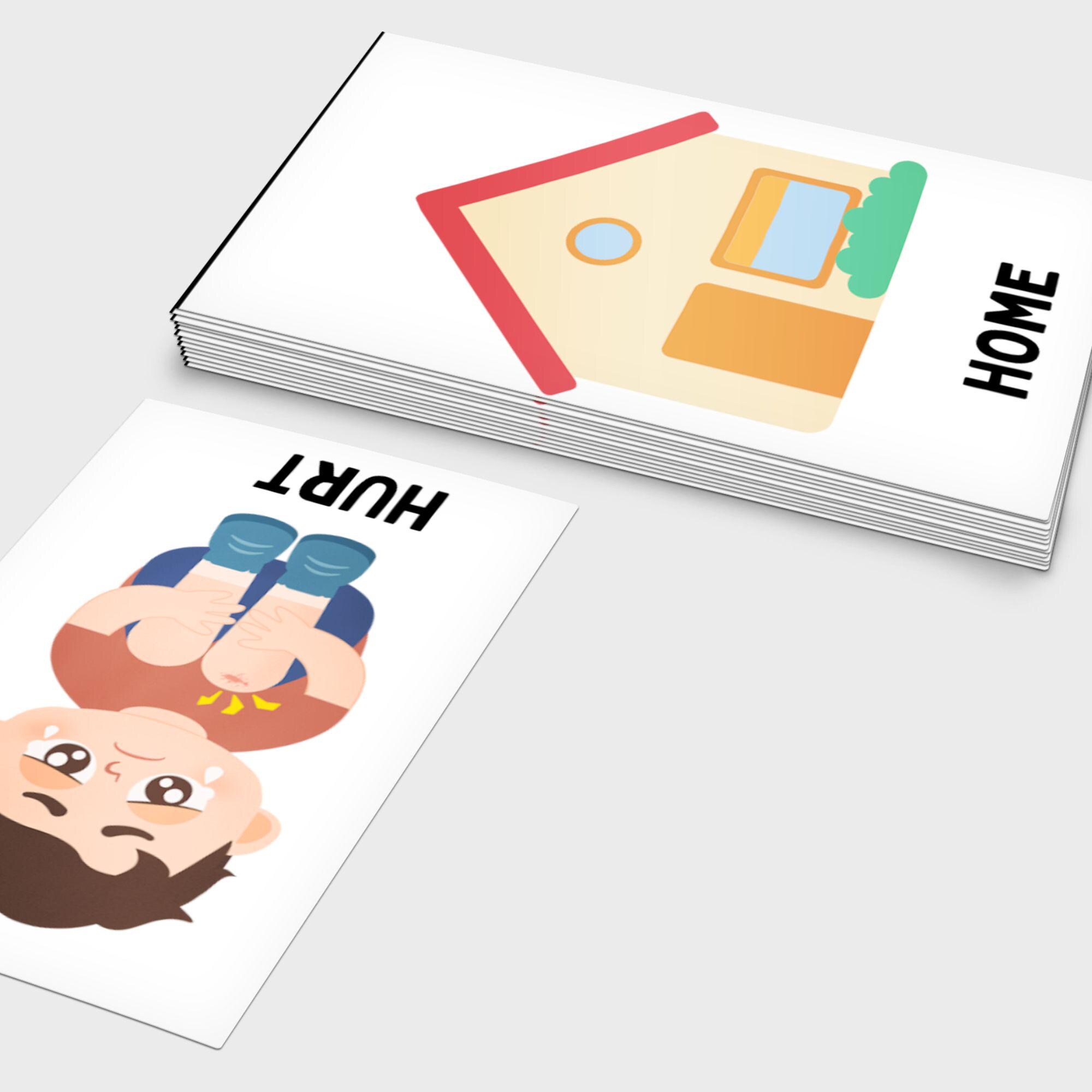 Printable Picture Exchange Cards -A4 - Children - Non=verbal ...