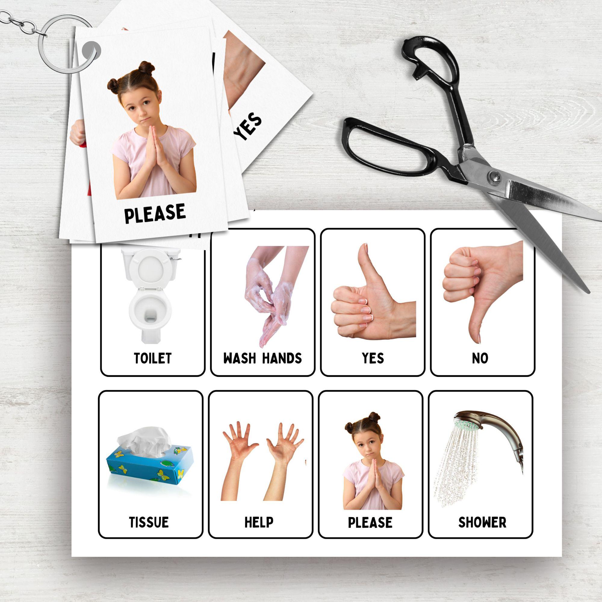 Printable Communication Cards - Picture Cards- Children - Non=verbal ...