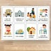 Printable ESL Flashcards for Teaching Daily Routines, Visual Daily ...