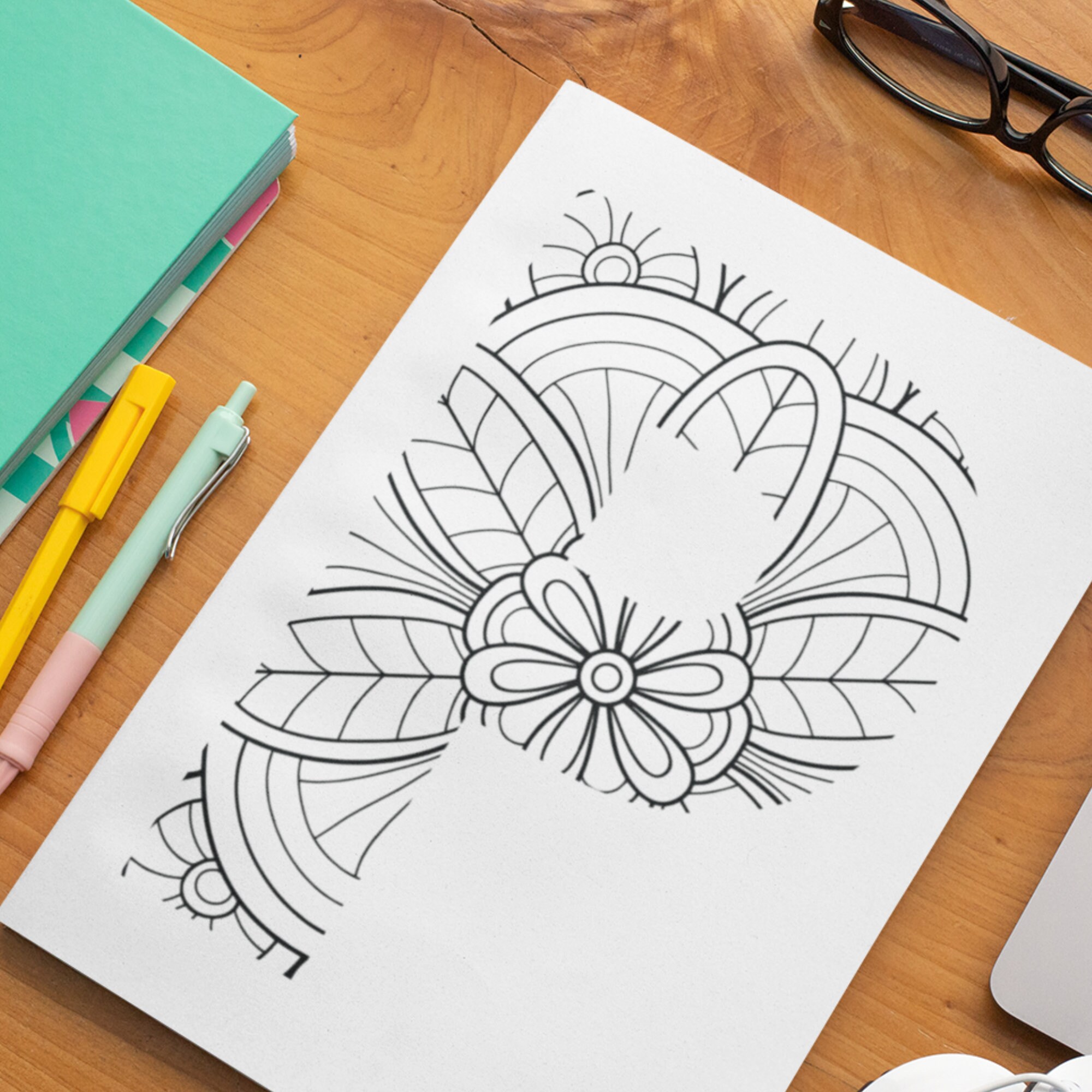 Printable Alphabet Mindfulness Coloring - Pages Adult Coloring Book ...
