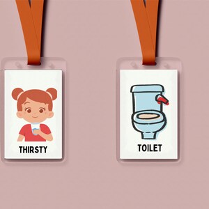 Printable Communication Cards - Autism - Key Chain Flash Cards ...