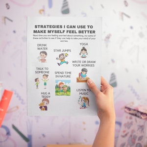 Printable Worry Monster Workbook -monster Coloring Sheets - Worry ...