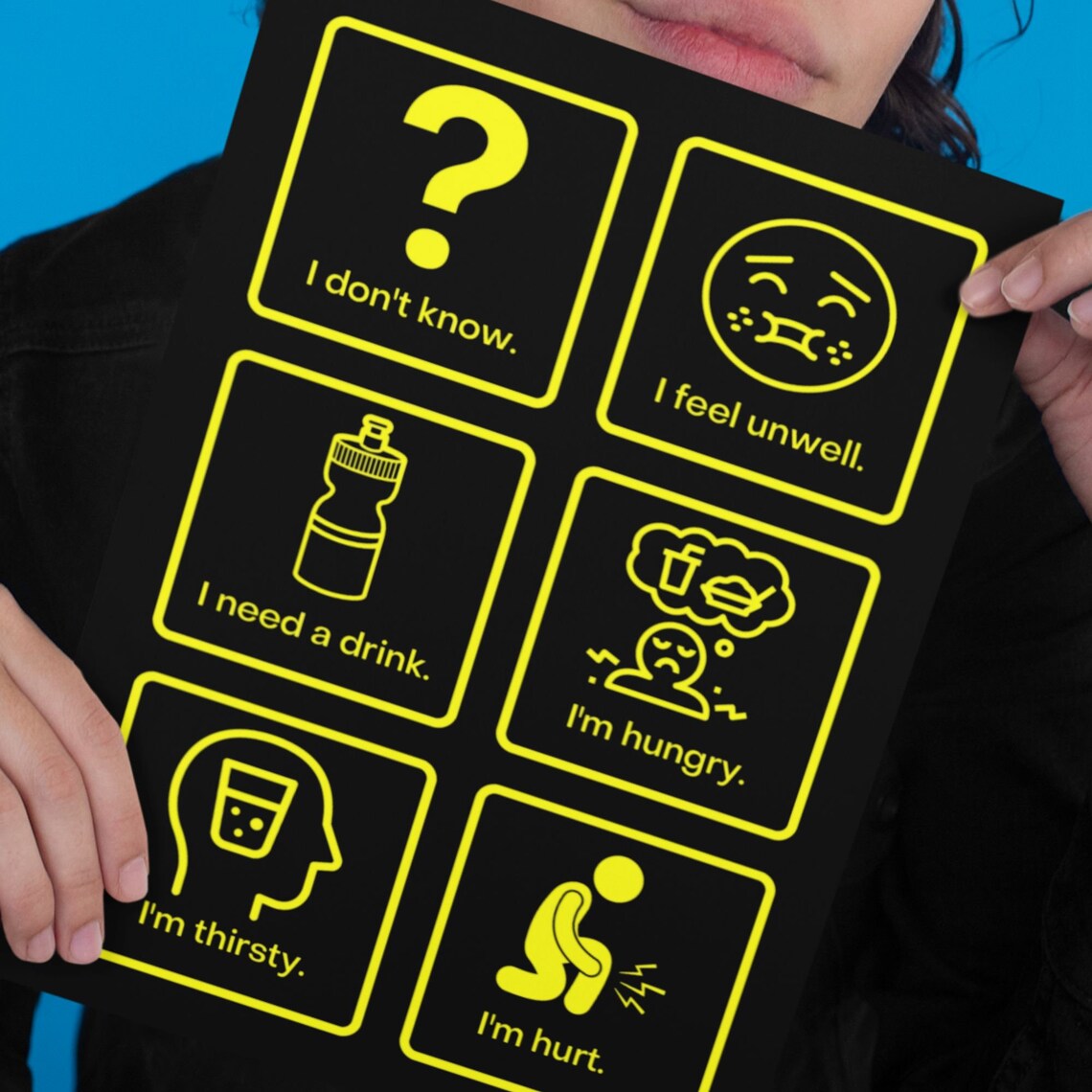 Printable Communication Cards for Non-verbal, Autism, Children ...