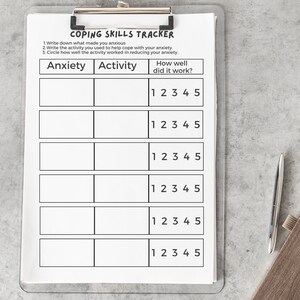 Printable Anxiety Coping Cards for Children, Reduce Anxiety Coping ...