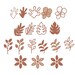 Brown BOHO Hand-drawn Clipart / Boho Clipart for Planner Pages and ...