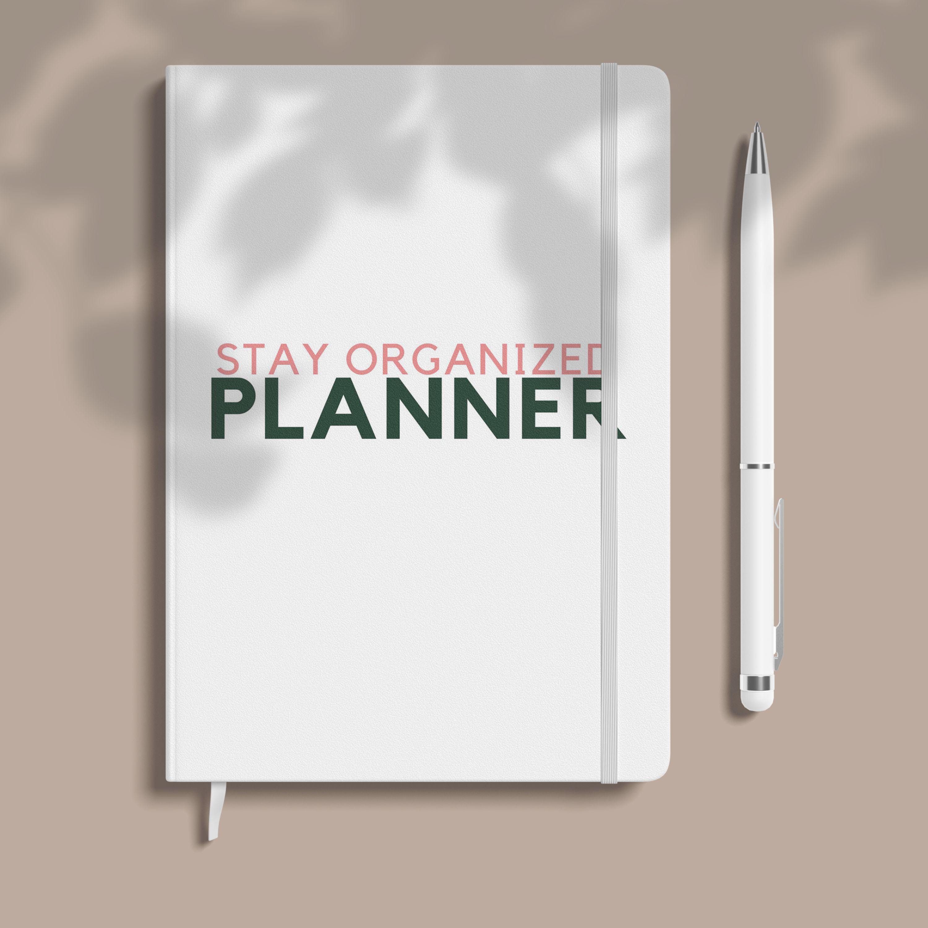 Printable PDF Planner Stay Organized. Monthly Goals, Weekly Schedules ...