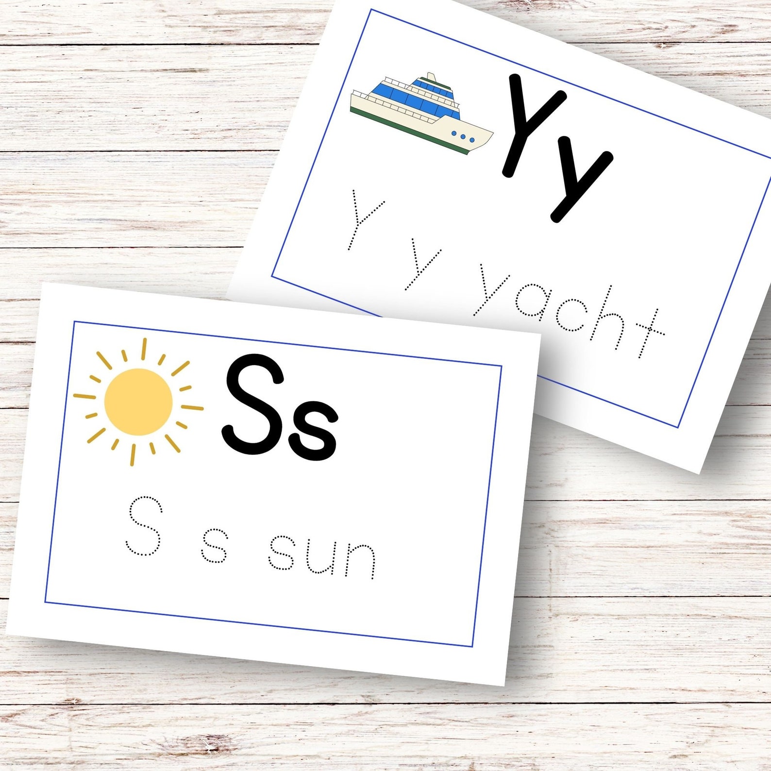 Alphabet Flashcards, ALPHABET Tracing Cards, Letter Formation, Fine ...