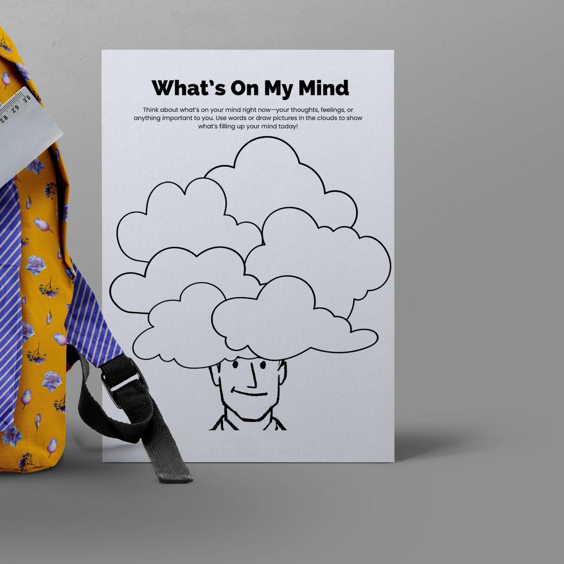 Printable Self-expression Worksheets for Children and Adults , Therapy ...