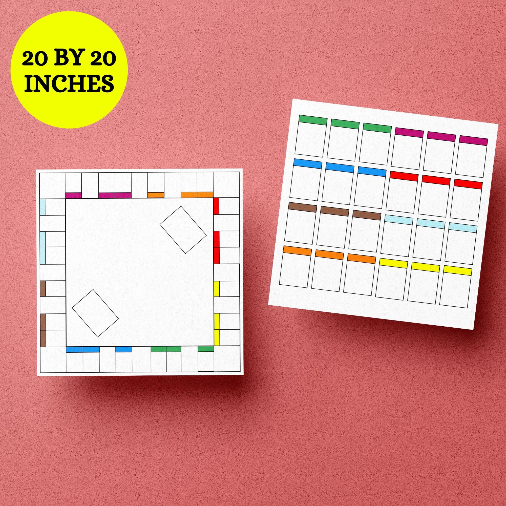 Printable Blank Board Game / DIY Board Games / Printable Board - Etsy