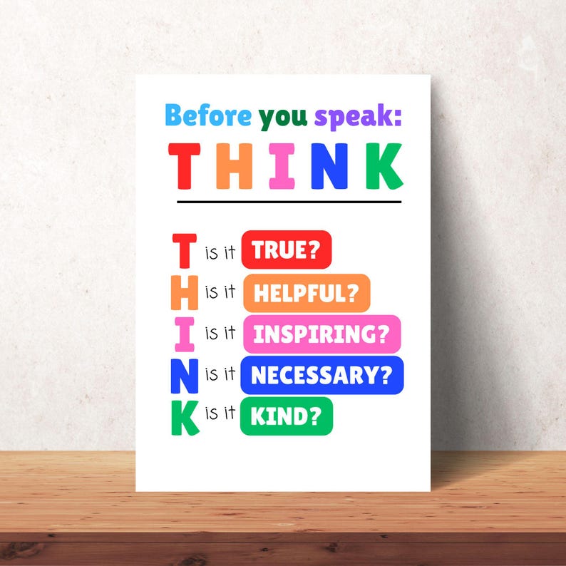 Emotional Regulation Poster for ADHD and Autism - Printable Affirmation ...