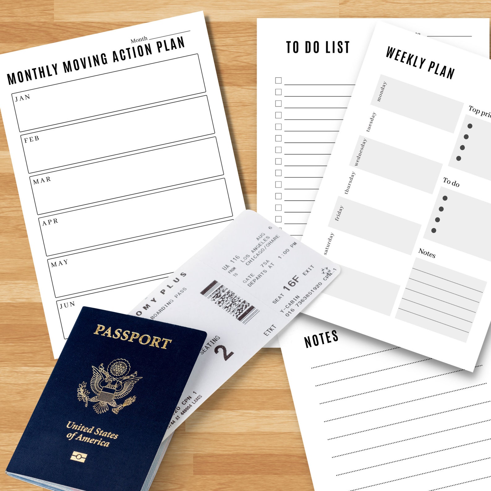 Printable Moving Checklist | Moving Abroad Checklist | Moving Abroad ...