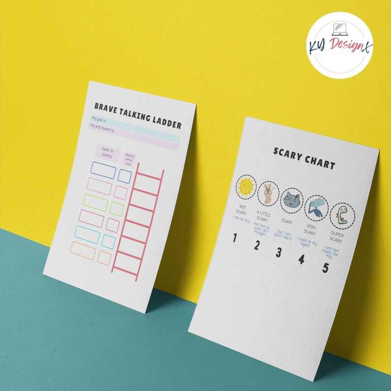 Brave Talking Ladder - Scary Chart - Selective Mutism - Exposure ...