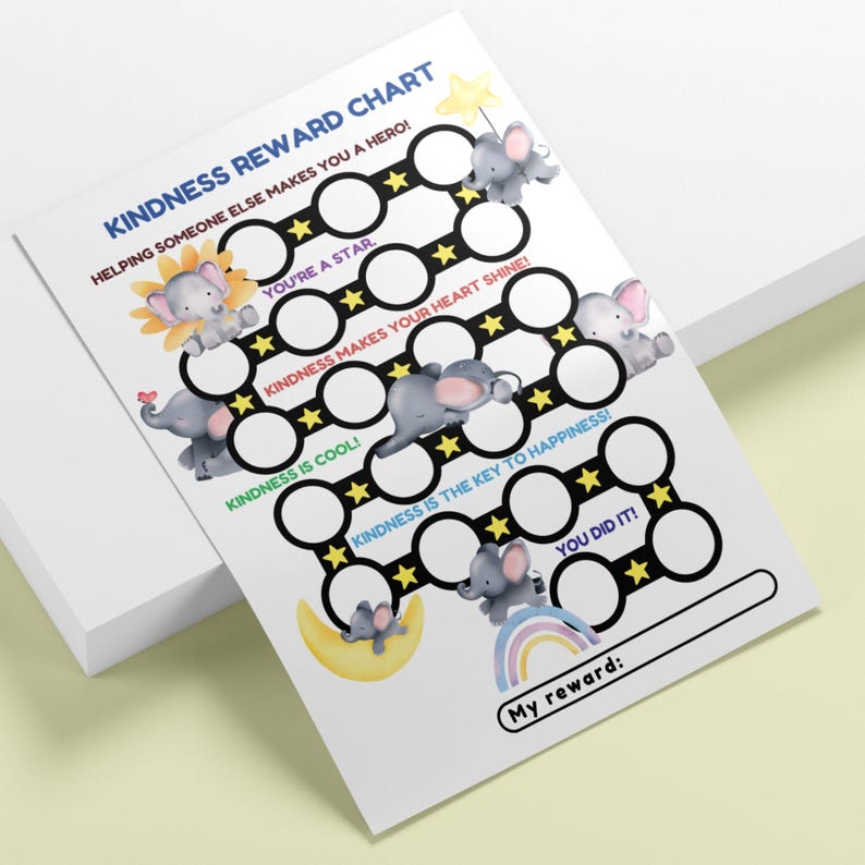 Printable Kindness Certificate for Kids - Teaching Social Skills Reward ...