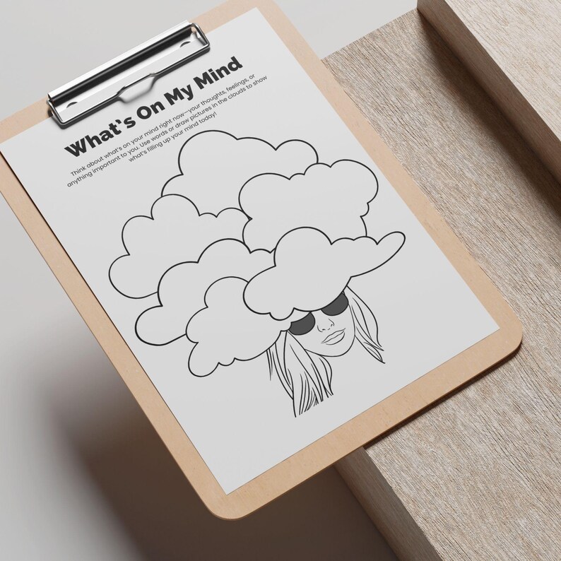 Printable Self-expression Worksheets for Children and Adults ,therapy ...