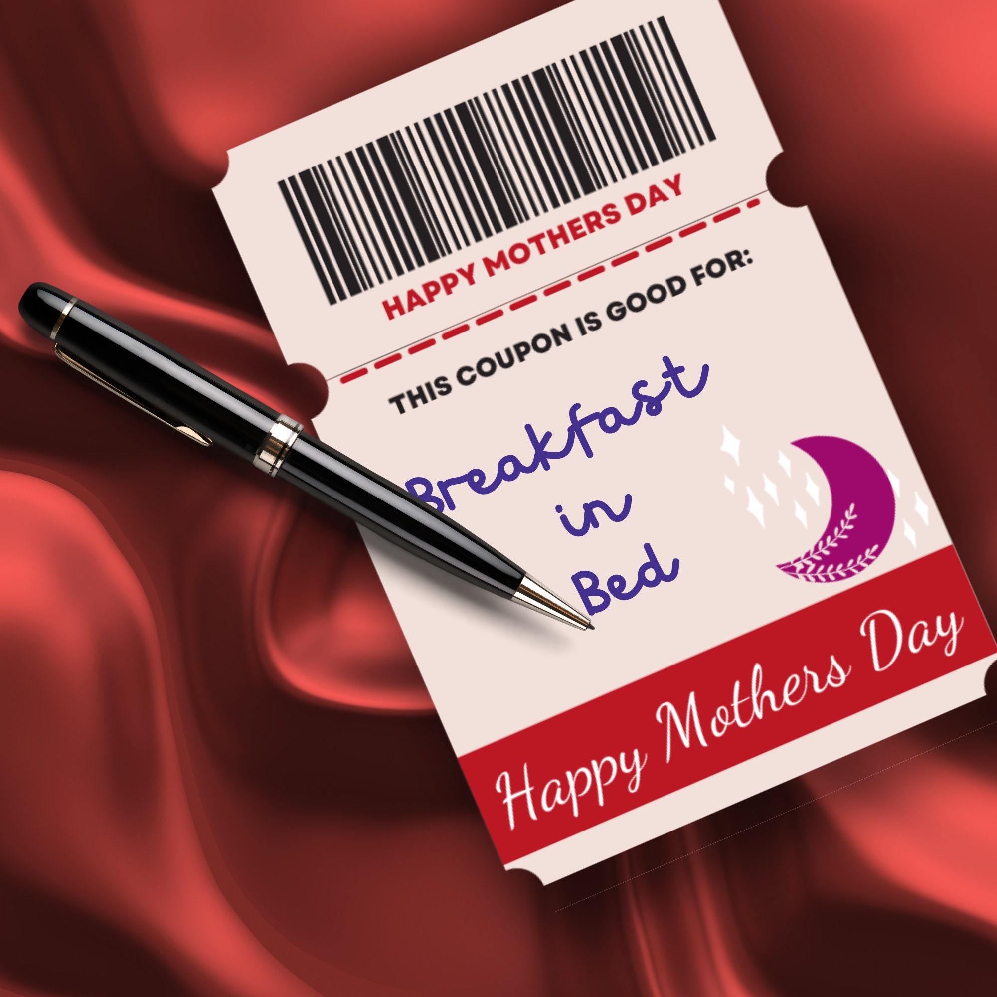 Printable Mom Coupon for Mothers Day, Printable Coupons for Mummy, Mom ...