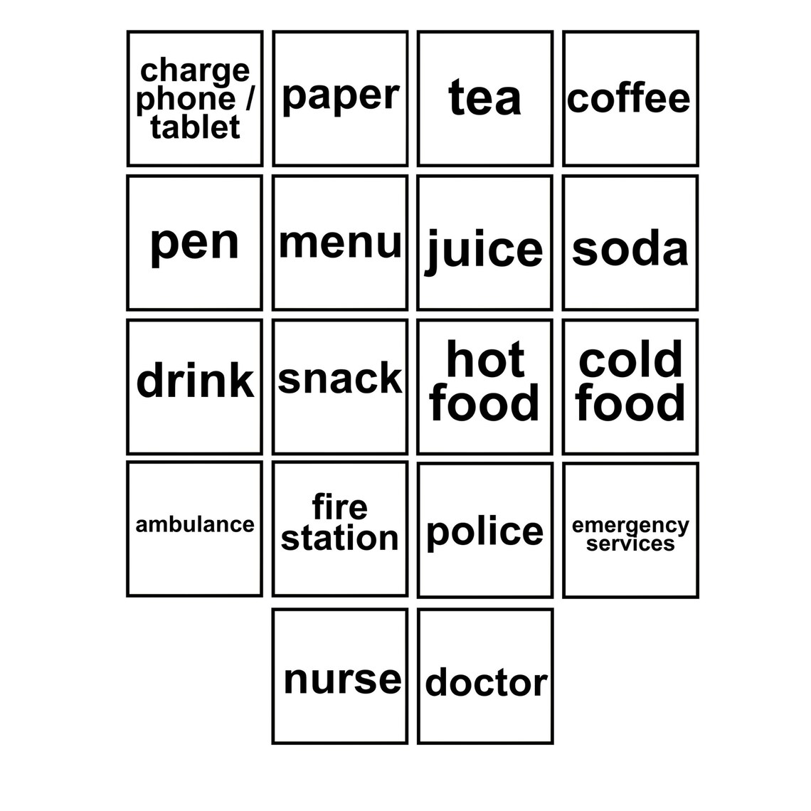 Printable Communication Cards,non-verbal Communication Cards for ...