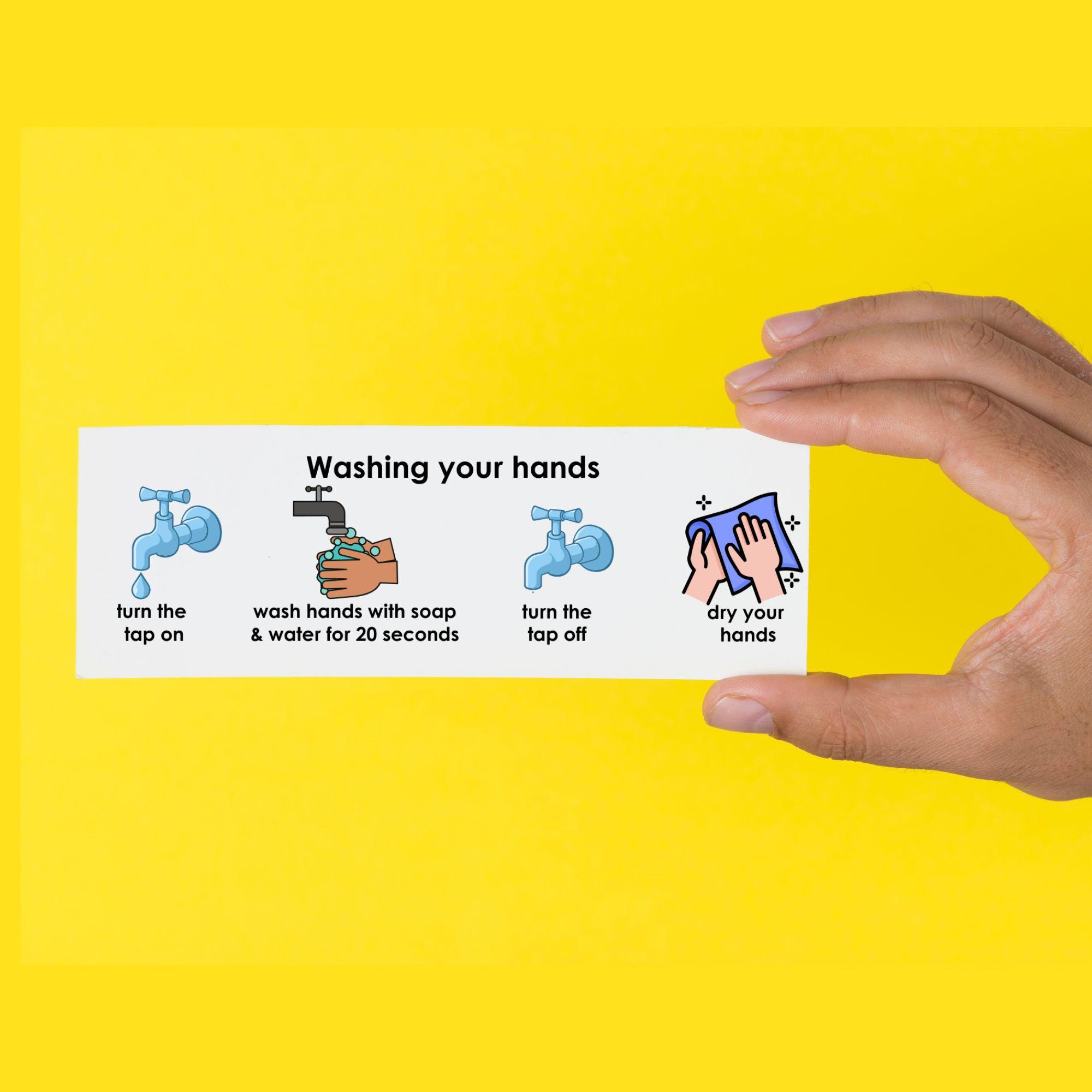 Printable Toilet Routine Visual Timetable, Autism, Toddlers , Learning ...