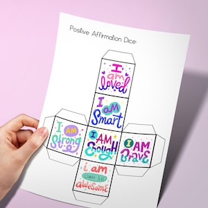 12 Printable Action Dice Cubes, Imaginative Play Cubes, Exercise, Story ...