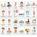 Printable ESL Flashcards for Teaching Daily Routines, Visual Daily ...