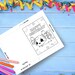 Color in Kids BIRTHDAY CARD, Printable, Fish DIY, Axolotl Birthday Card ...