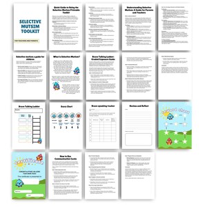 Selective Mutism Printable Toolkit for Parents & Teachers ...