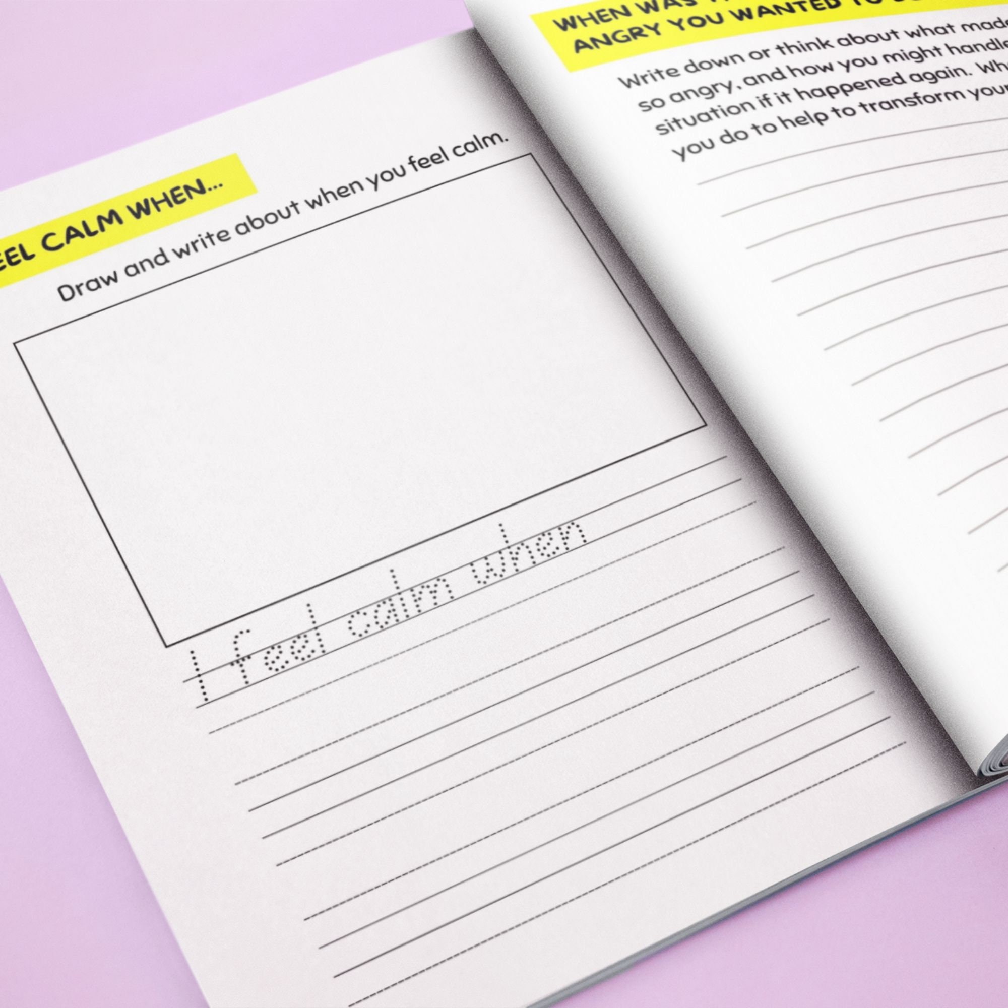 40 Pages Printable Feelings Journal for Children, Affirmation Cards ...