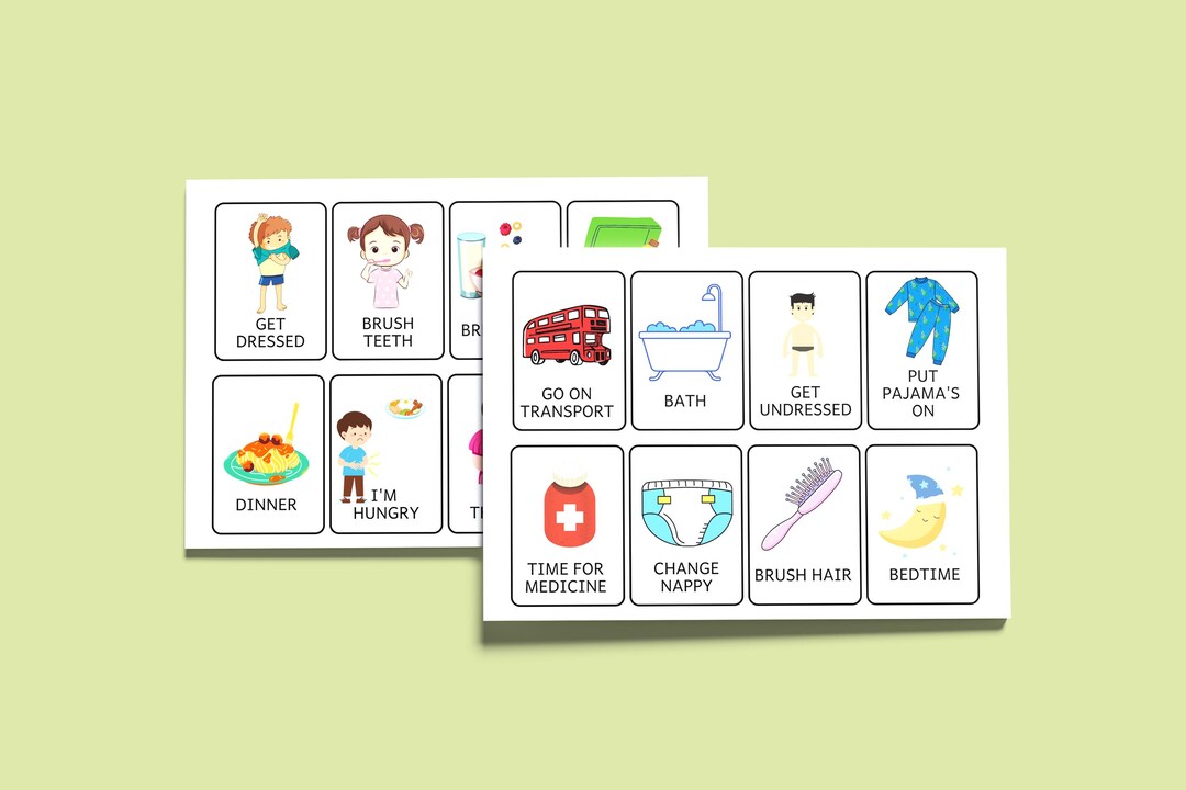 PEC Communication Cards – Printable Visual Flashcards Printable for ...