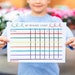PRINTABLE A4 REWARD Chart, Selective Mutism Reward, Anxiety in Kids ...