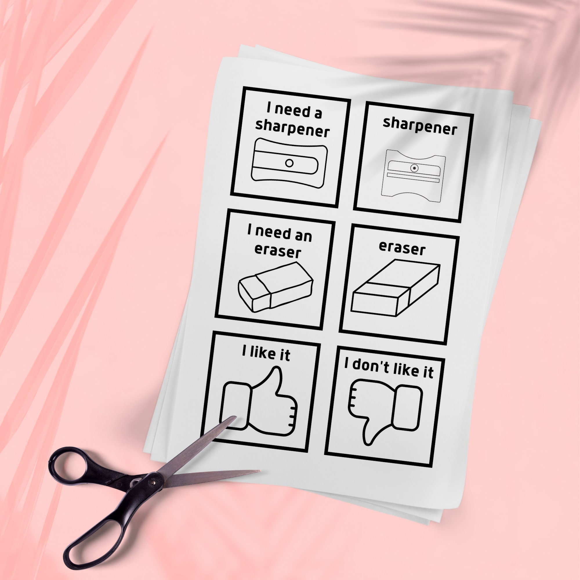 Printable Communication Board, Communication Cards, Resources for ...