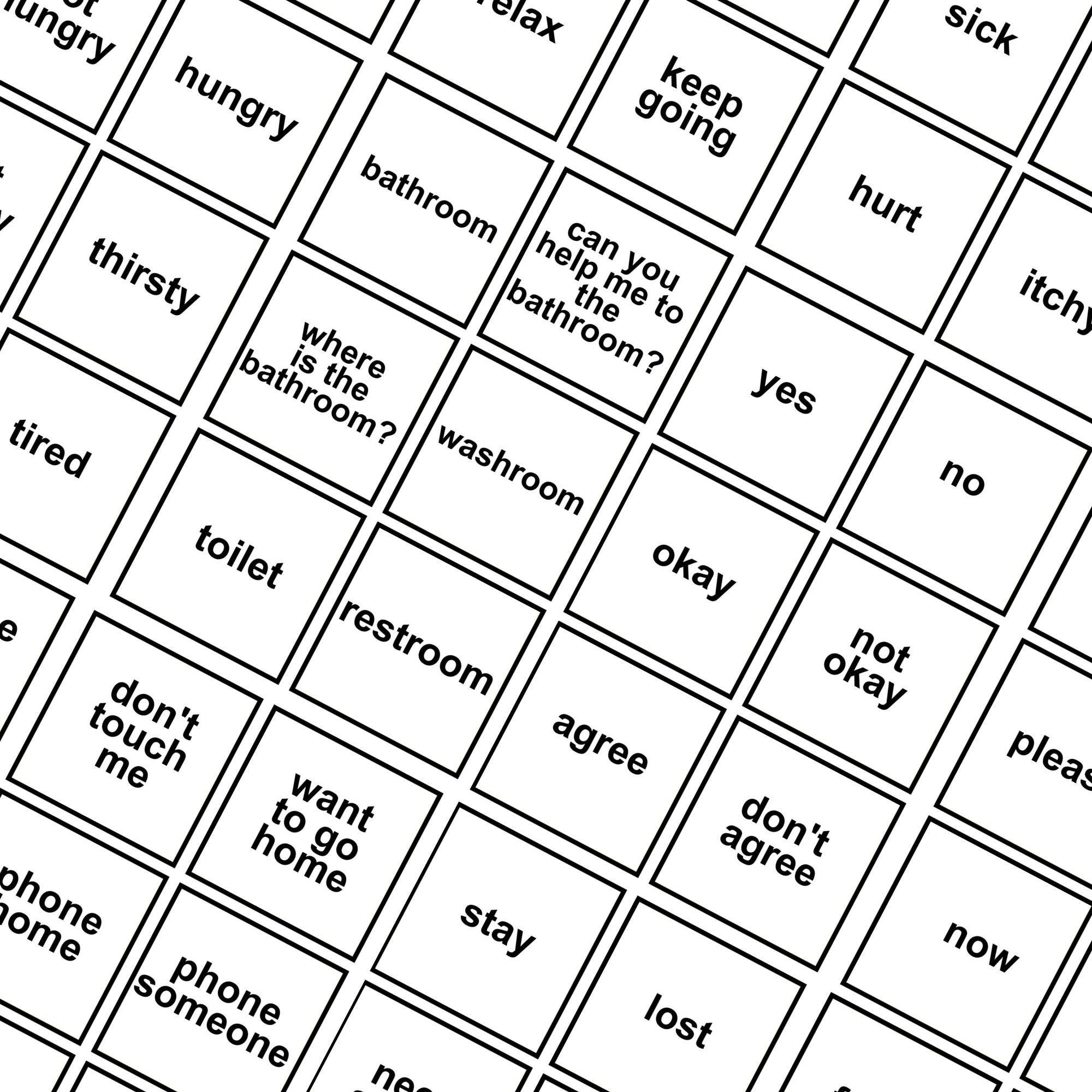 Printablenon-verbal Communication Cards -patient Communication Aids ...