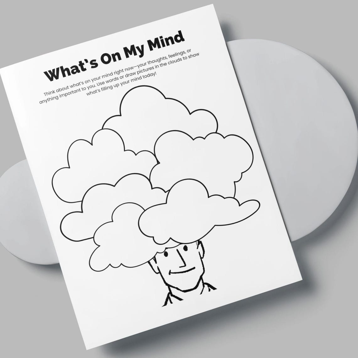 Printable Self-expression Worksheets for Children and Adults , Therapy ...