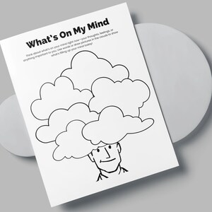 Printable Self-expression Worksheets for Children and Adults , Therapy ...