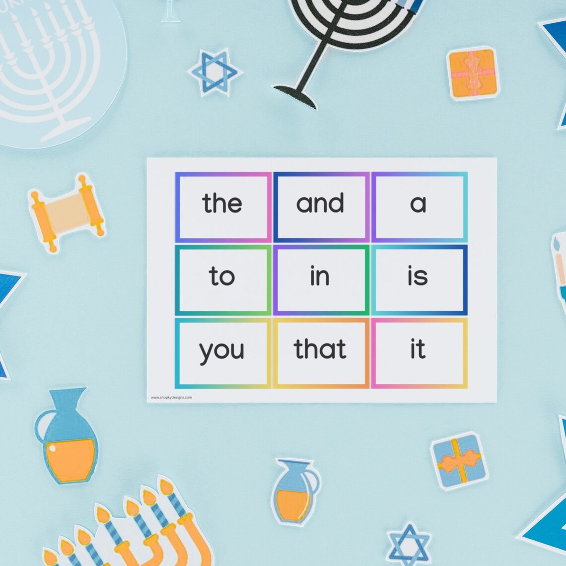 100 Printable High Frequency Flashcards / 100 Sightwords for ...