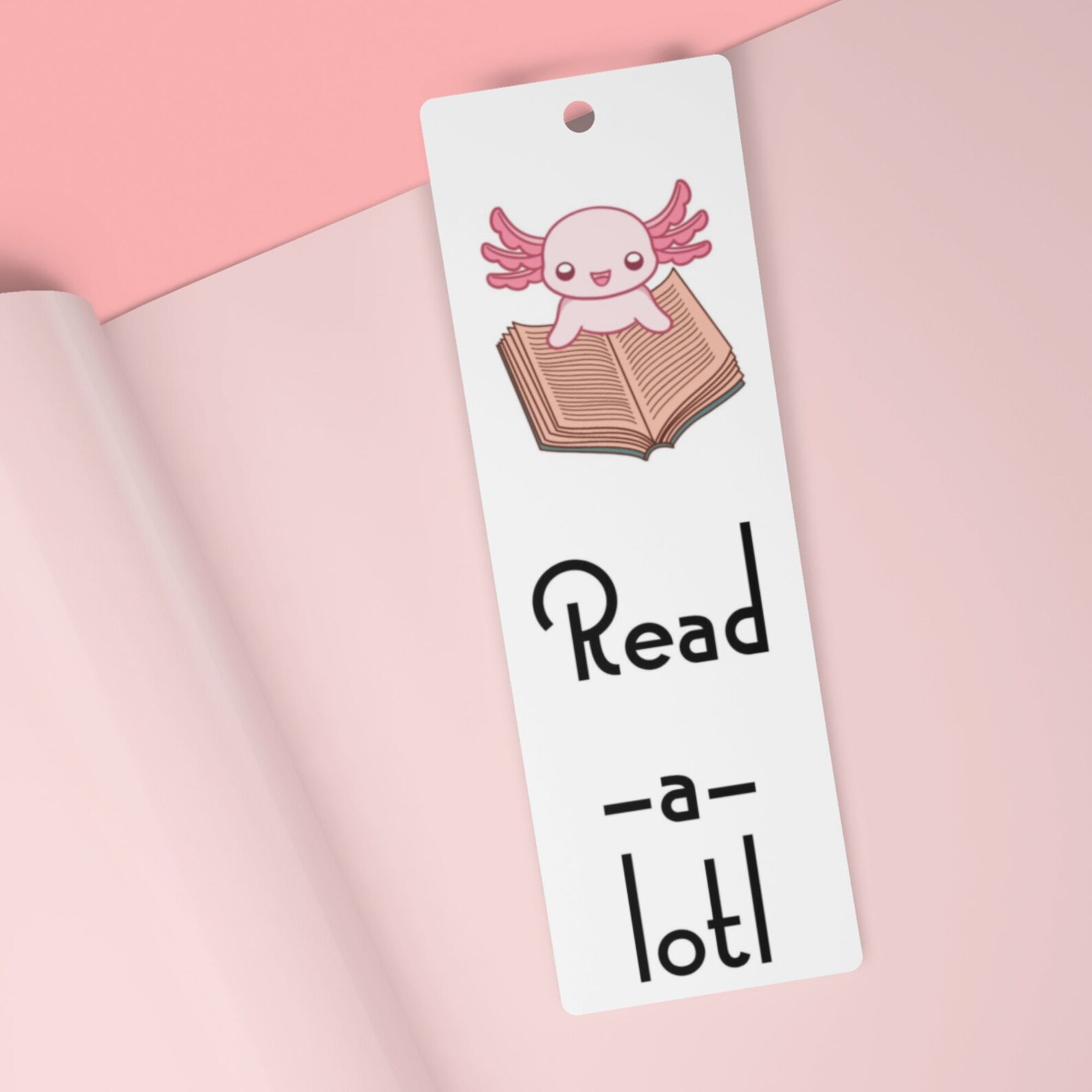Editable Axolotl Printable Bookmarks, KIDS Printable Bookmarks, Kawaii ...