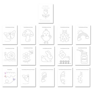 Printable Handwriting Spring Workbook,printables for Fine Motor ...