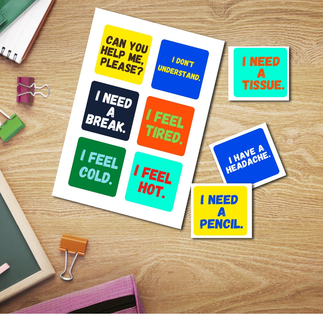 Printable Communication Cards for Non-verbal, Autism, Children ...