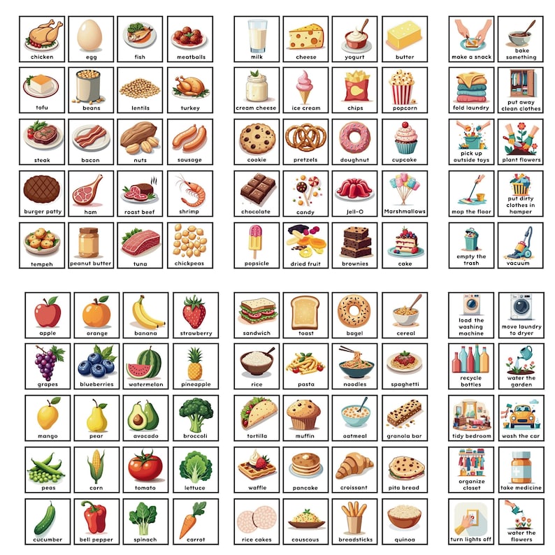 Printable Daily Routine Cards Visual Schedule, Autism Schedule Toddler ...