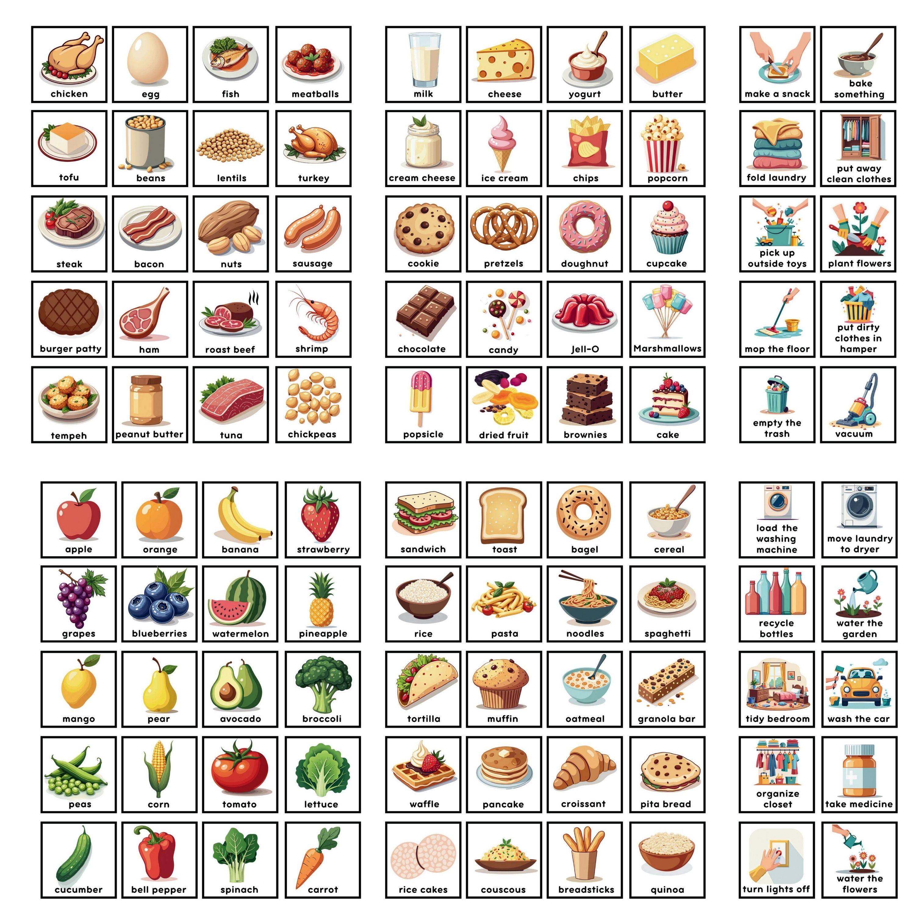 Printable Daily Routine Cards Visual Schedule, Autism Schedule Toddler ...