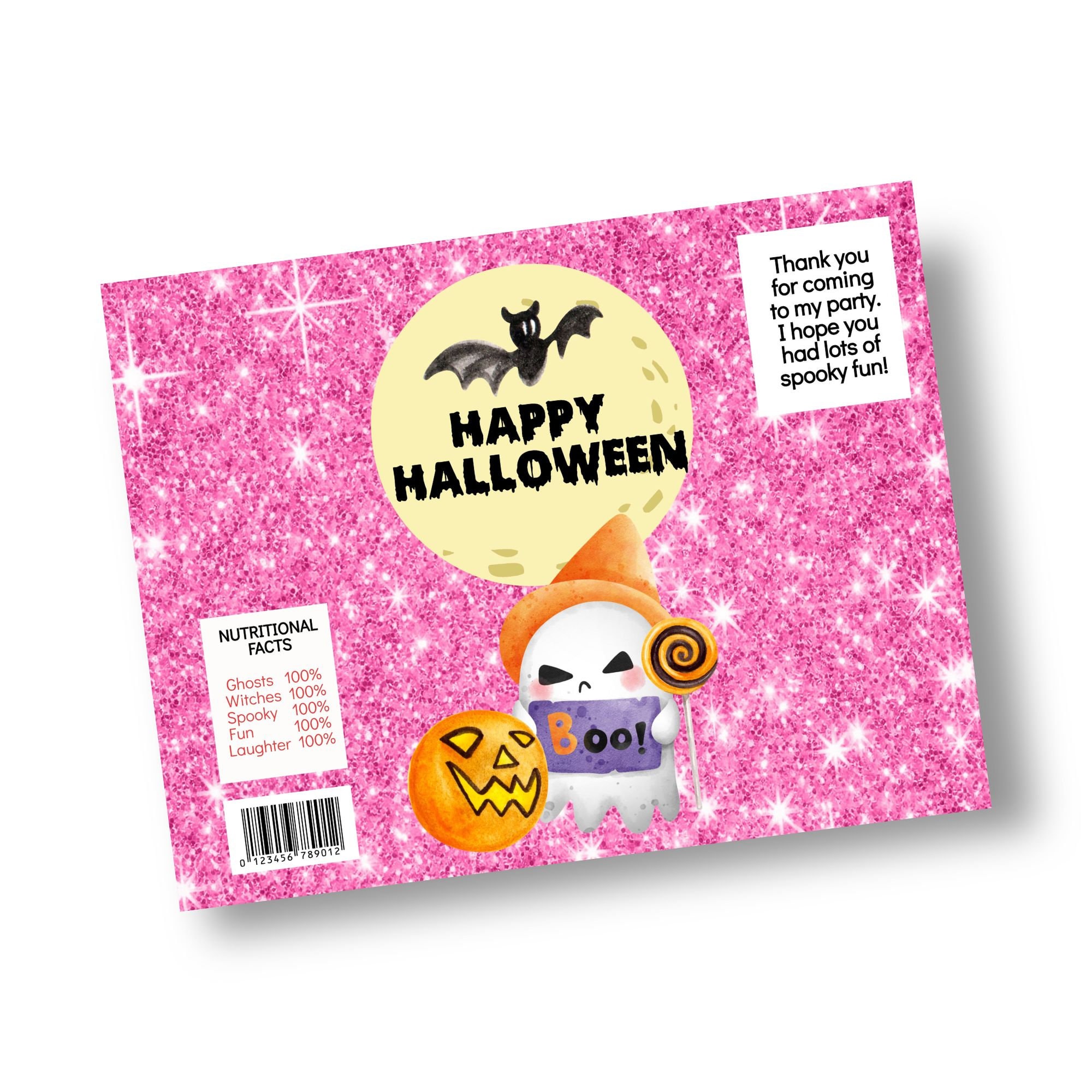 Pink Printable Halloween Chip Bags Halloween Chip Bags Halloween Potato ...
