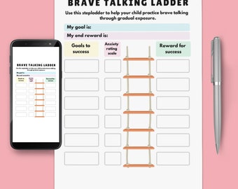 Cbt Exposure Ladder - Etsy