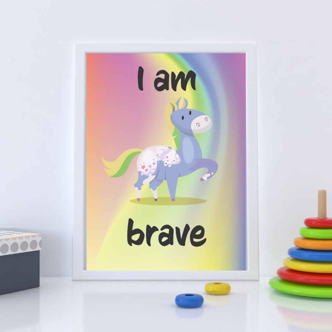 Printable Brave Poster, Brave Quotes, Brave Worksheets, Motivational ...